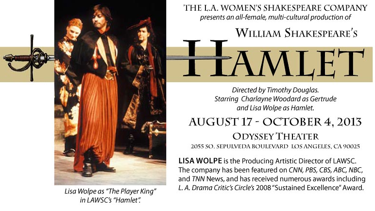 The LAWSC's All-Female Production of Shakespeare's Hamlet - eNotes ...